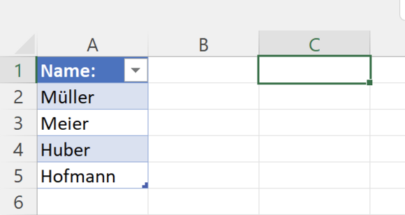 Excel-Tipp: Zelleneintrag mit dynamischer Dropdown-Auswahl
