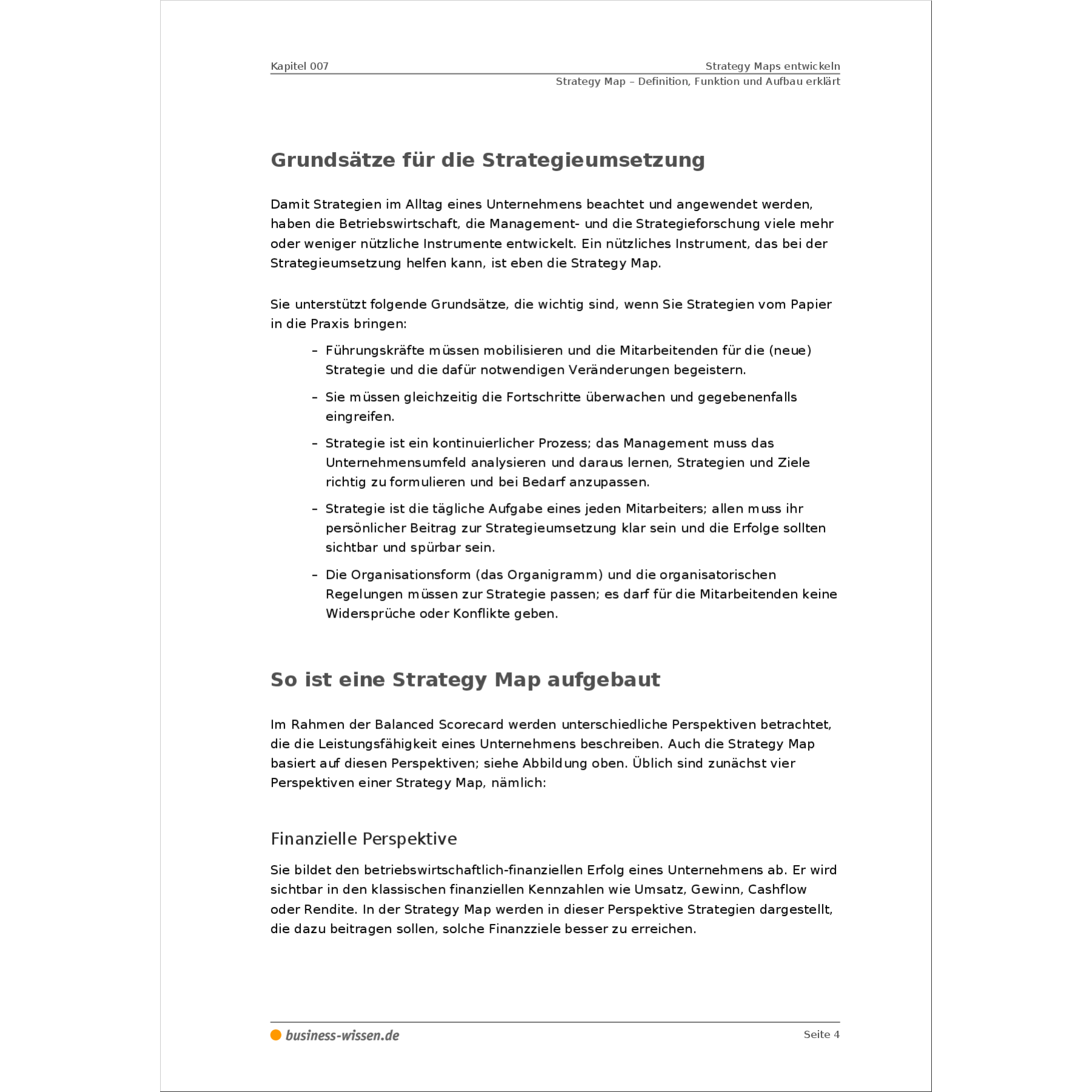 Strategy Maps entwickeln – Anleitung mit Vorlagen