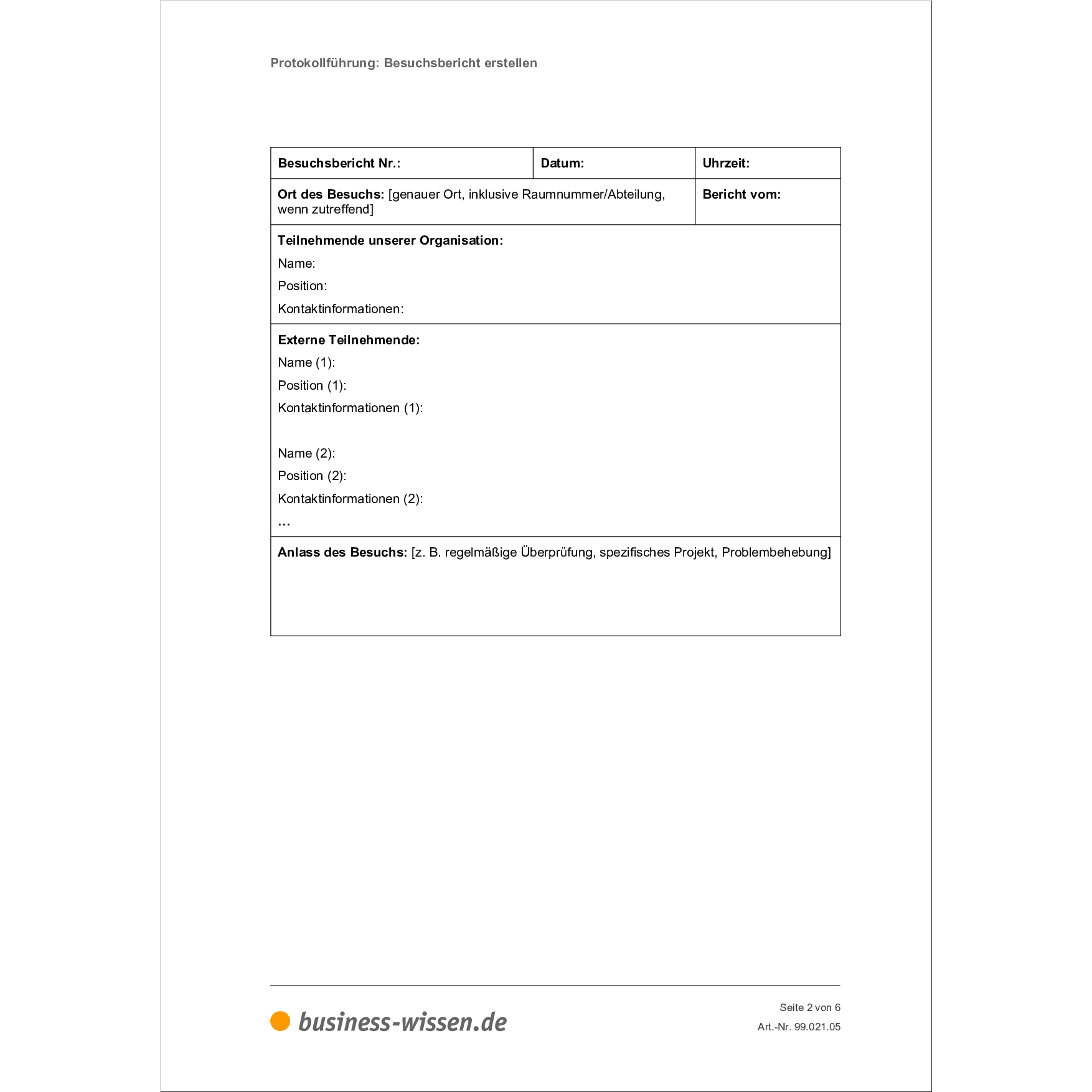 Protokollführung – Anleitung mit Vorlagen