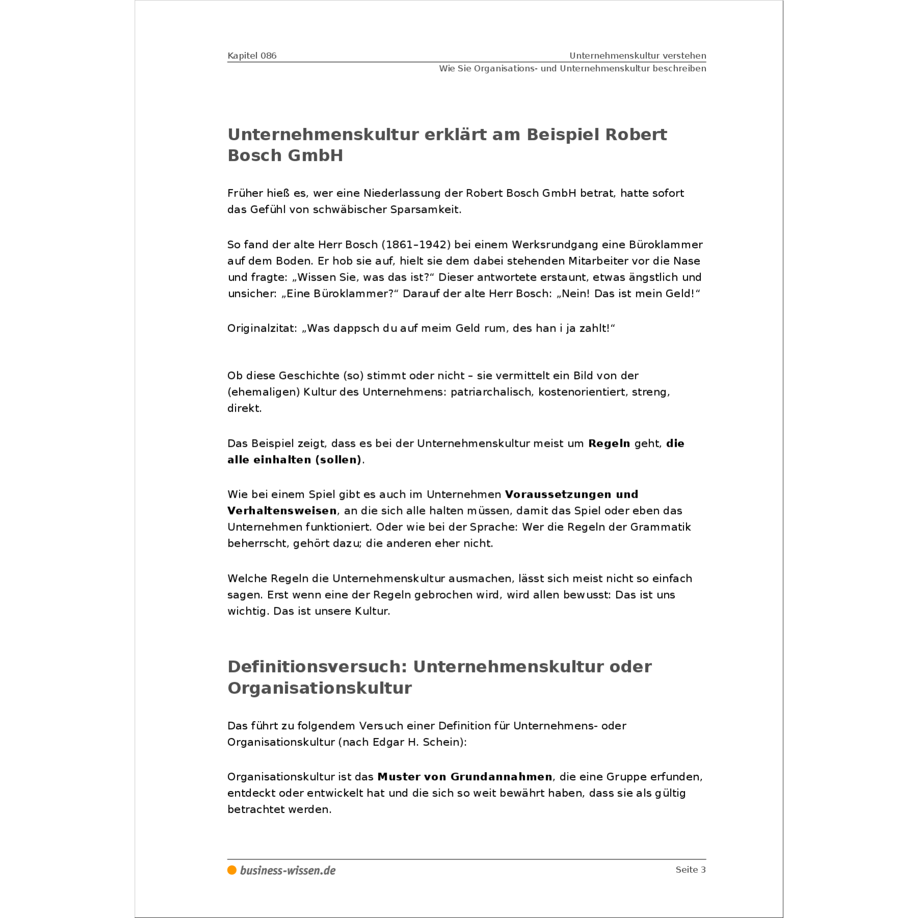 Unternehmenskultur Verändern Management Handbuch Business Wissen De