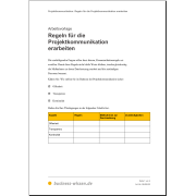Projektkommunikation planen – Anleitung mit Vorlagen