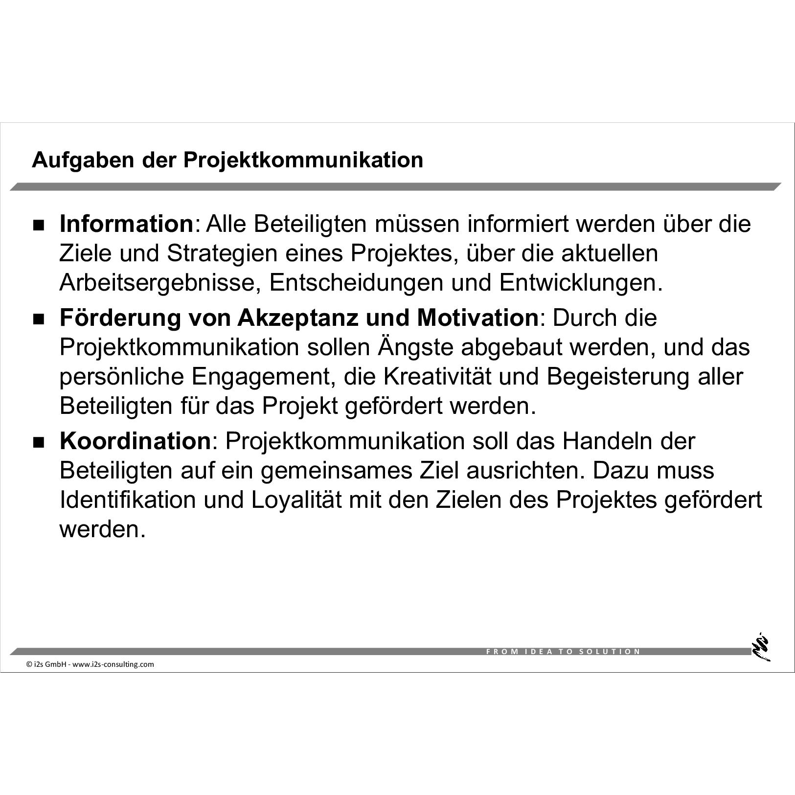 Projektkommunikation planen – Anleitung mit Vorlagen
