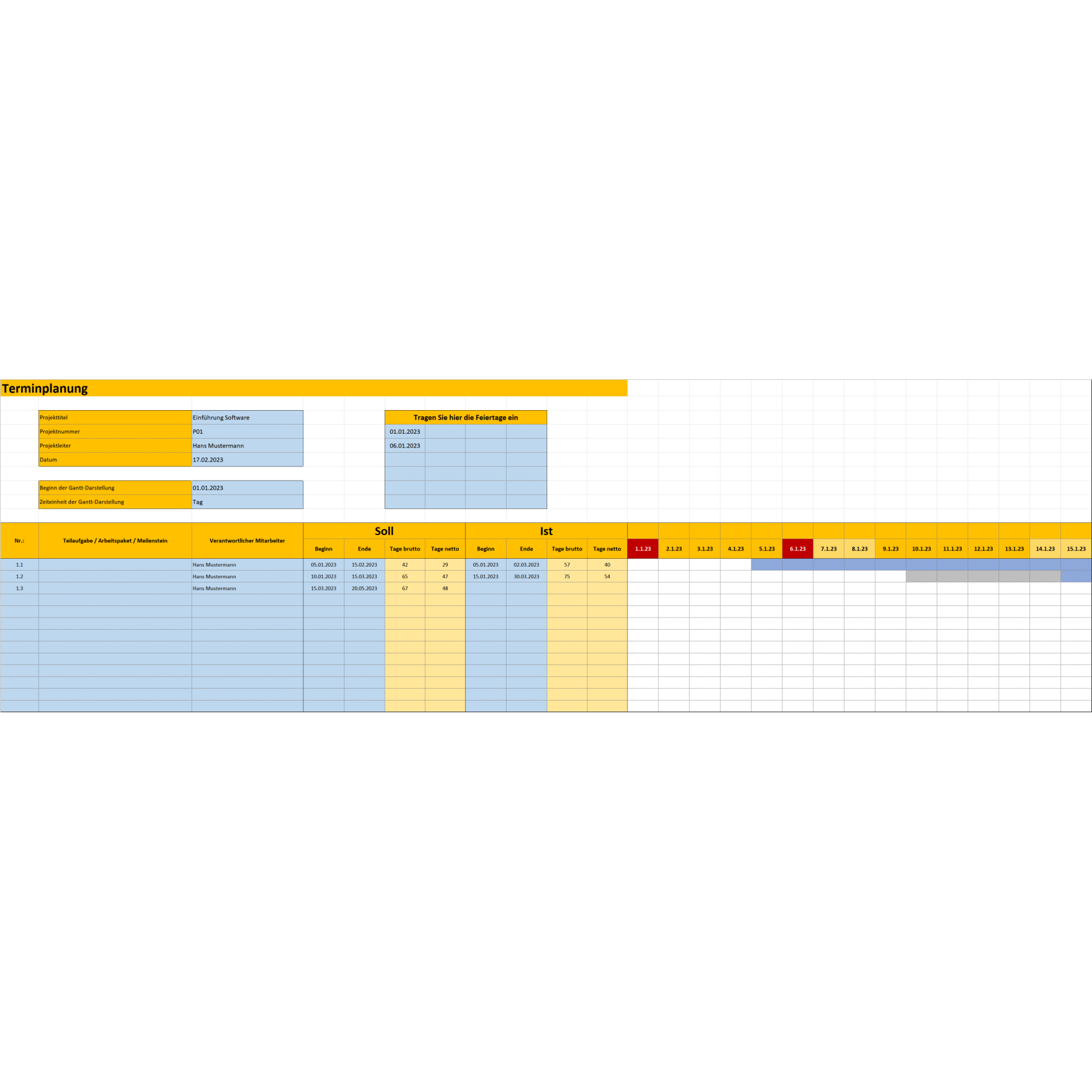 Projektkosten und Projektbudget planen – Anleitung mit Vorlagen