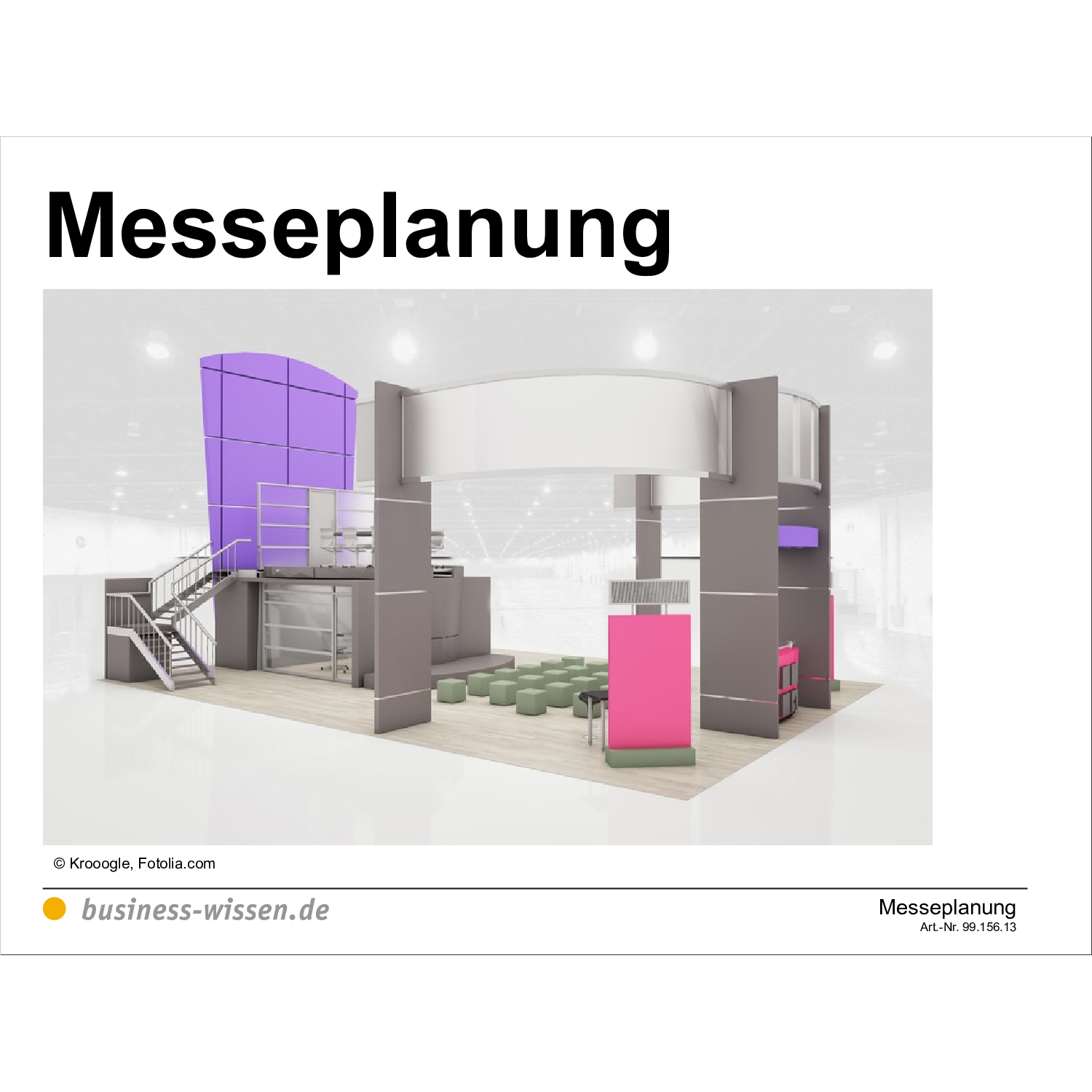 Messeplanung – Anleitung mit Vorlagen