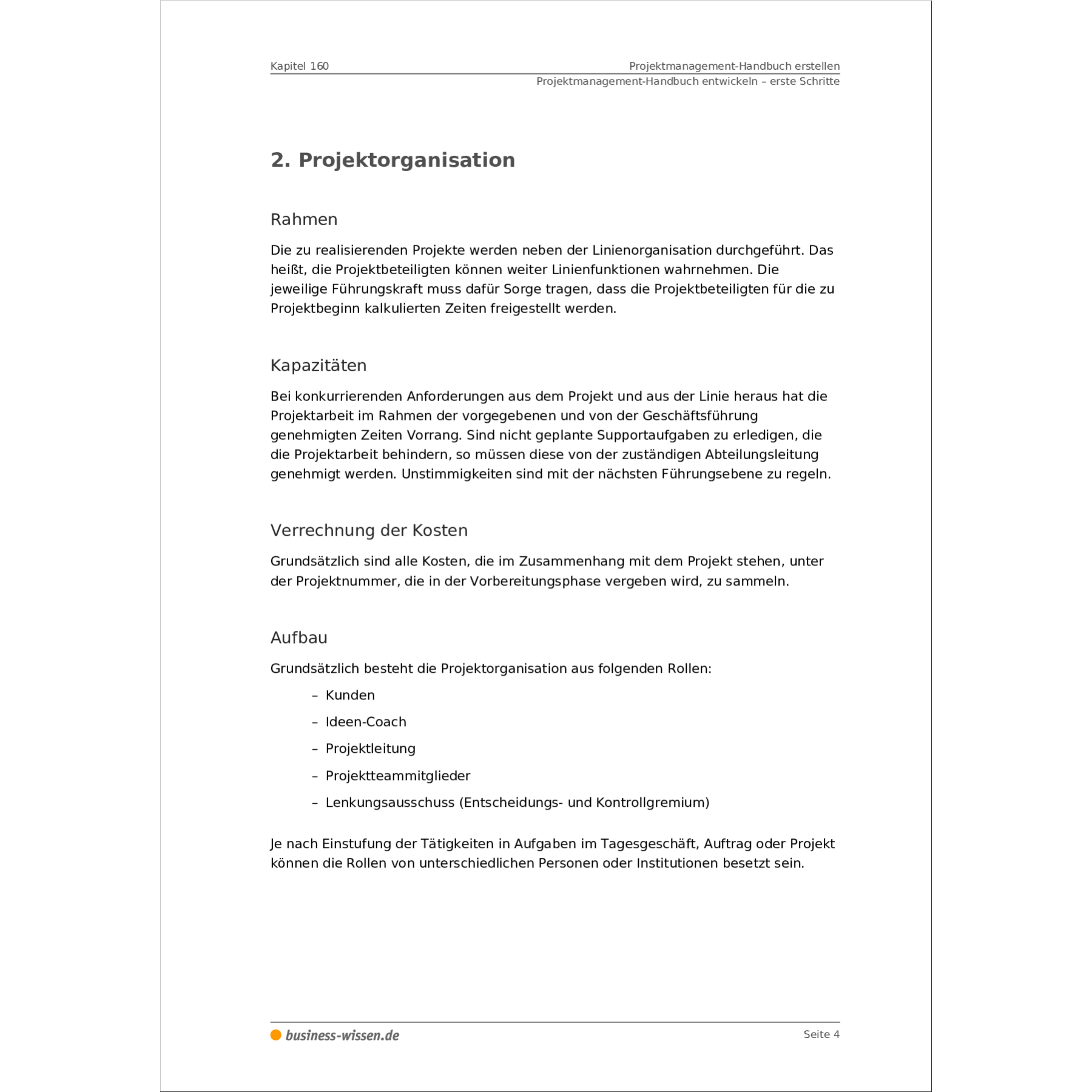 Projektmanagement-Handbuch erstellen – Anleitung mit Vorlagen