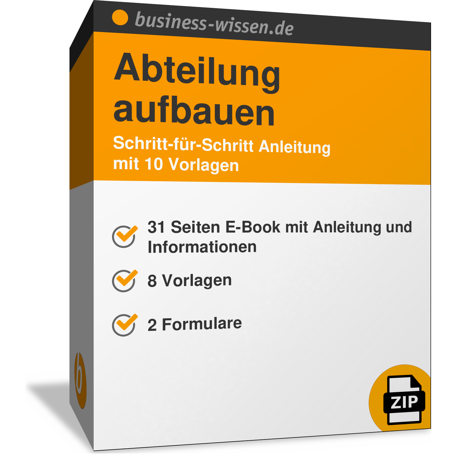 Abteilung aufbauen – Anleitung mit Vorlagen