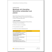 Liberating Structures – Anleitung mit Vorlagen