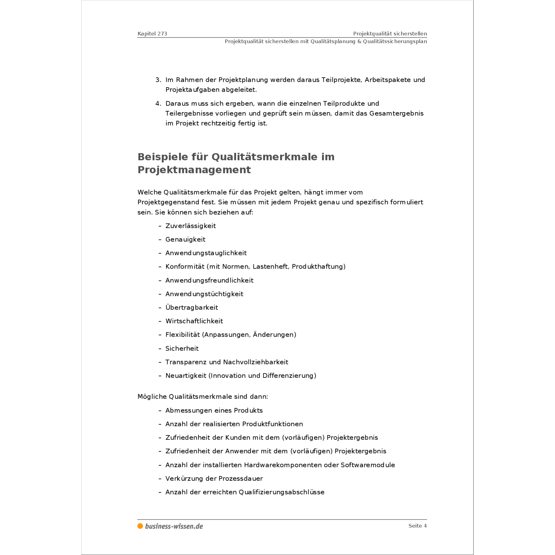 Projektqualität sicherstellen – Anleitung mit Vorlagen