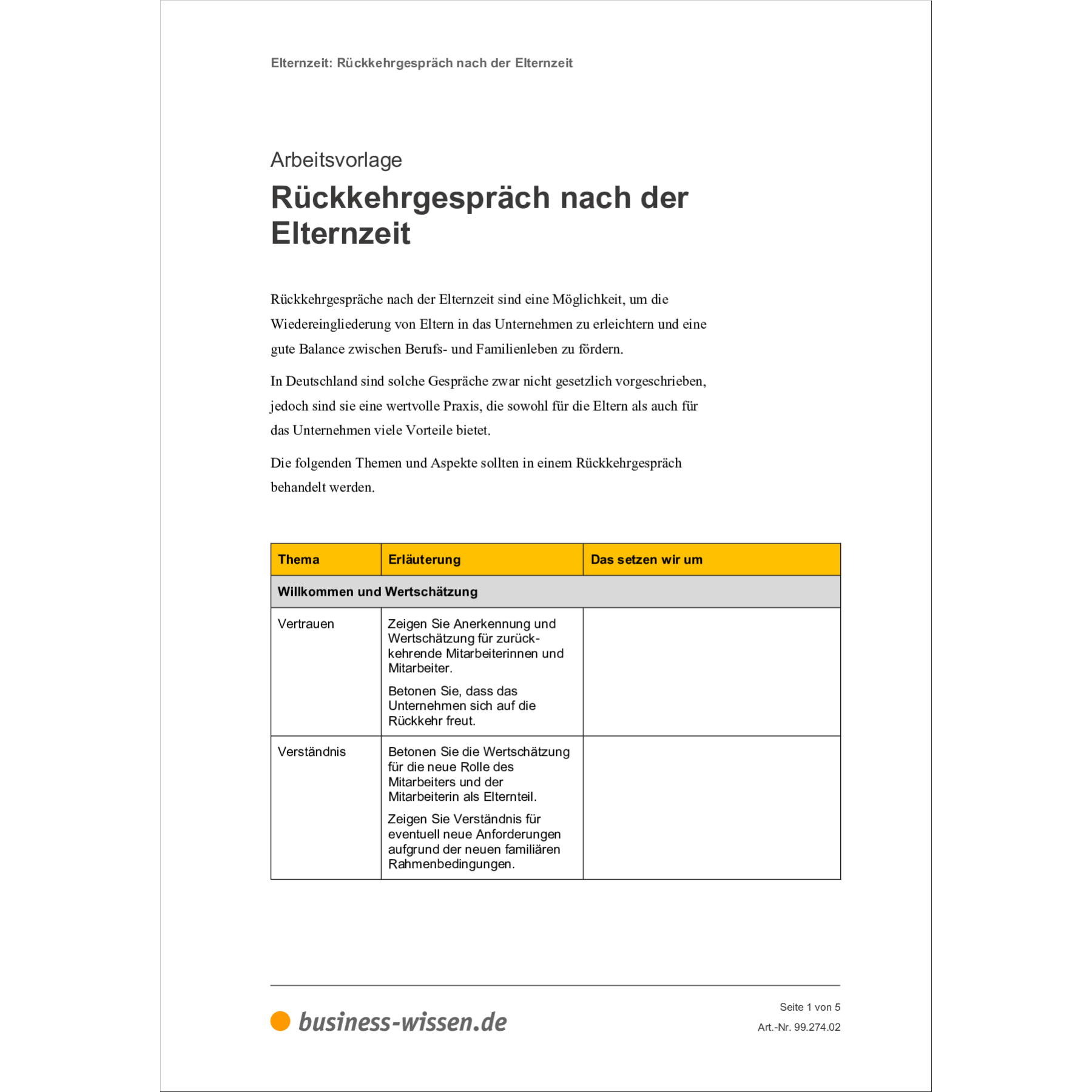 Mutterschutz und Elternzeit – Anleitung mit Vorlagen